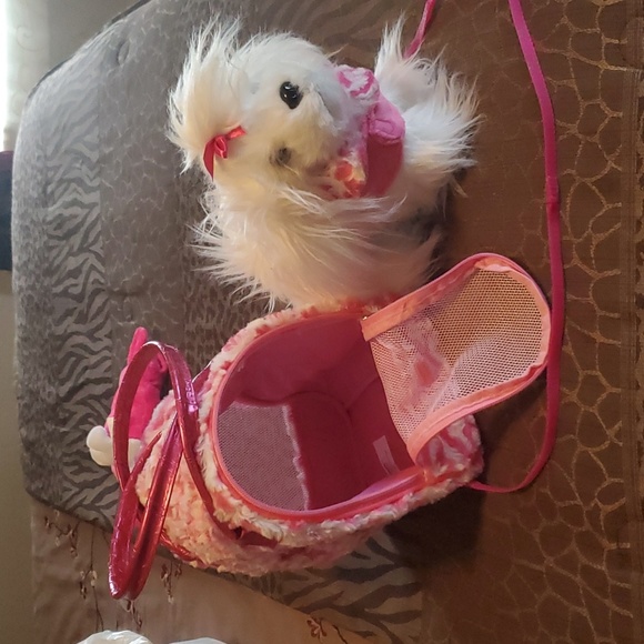 Pucci Pups | Toys | Pucci Pups Carry Bag Stuffed Animal Dog | Poshmark